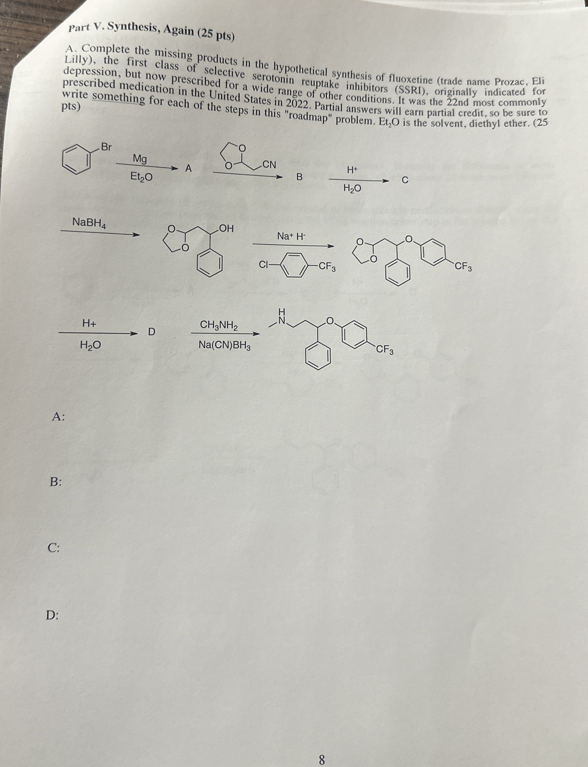 Solved part V. ﻿Synthesis, Again (25 ﻿pts)A. ﻿Complete the | Chegg.com