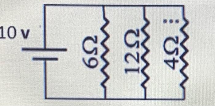 Solved determine total resistanceFor parallel circuit | Chegg.com
