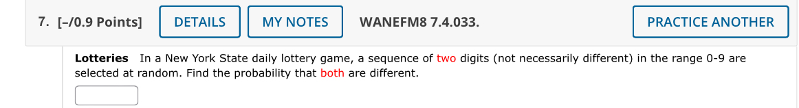 Solved Lotteries In a New York State daily lottery game, a | Chegg.com