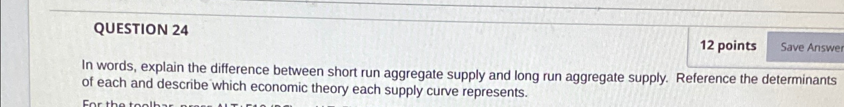Solved QUESTION 2412 ﻿pointsIn words, explain the difference | Chegg.com