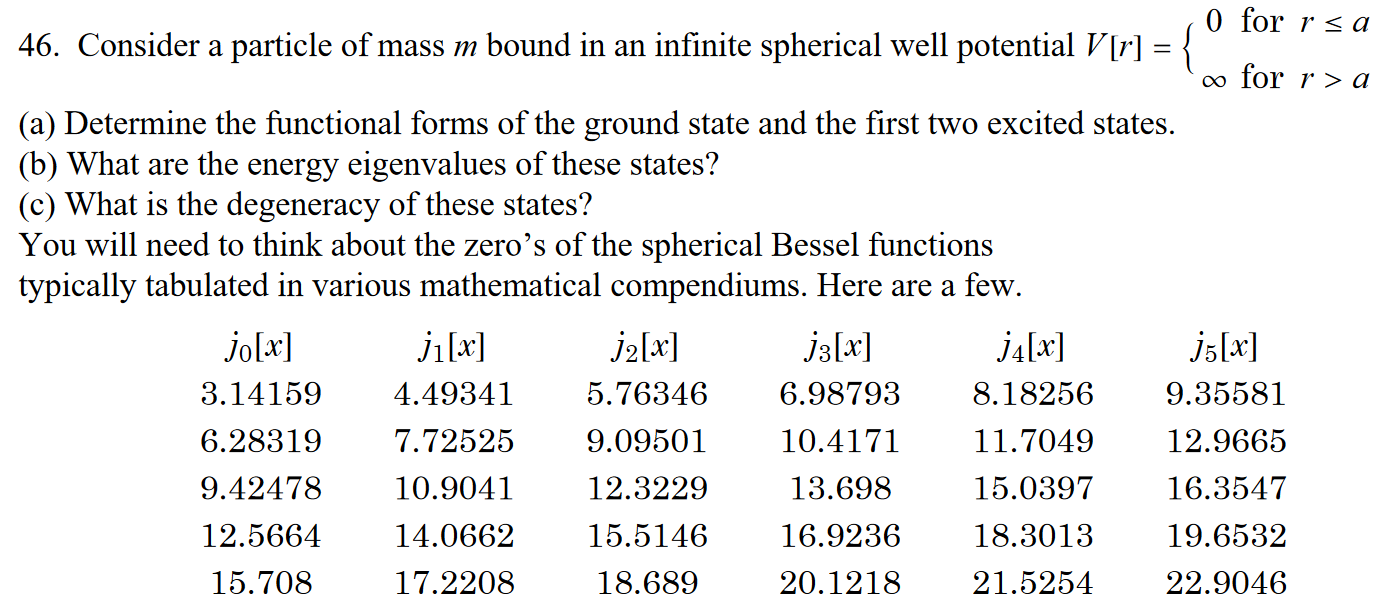 Solved Consider a particle of mass m ﻿bound in an infinite | Chegg.com