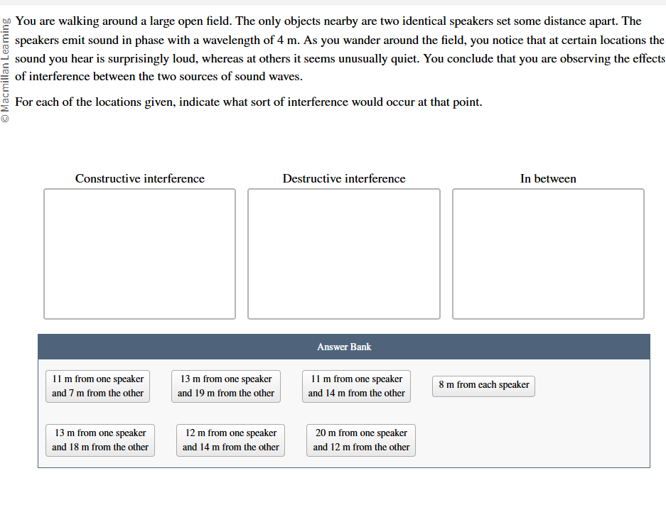 Solved You are walking around a large open field. The only | Chegg.com