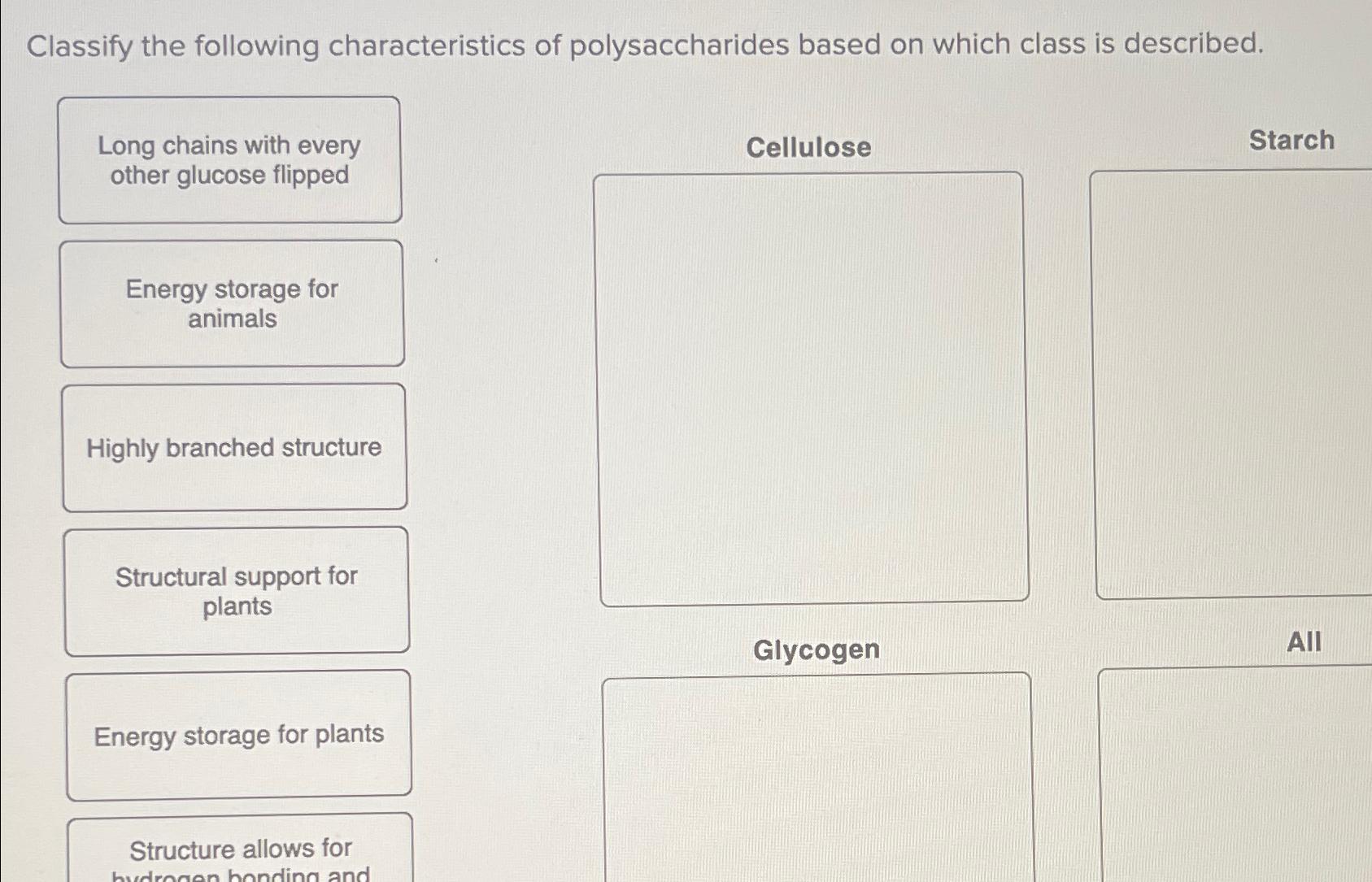 Solved Classify the following characteristics of | Chegg.com