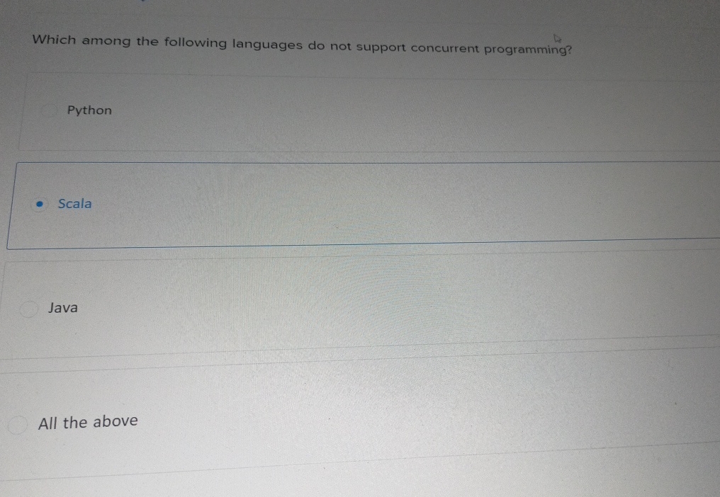 Solved Which among the following languages do not support | Chegg.com