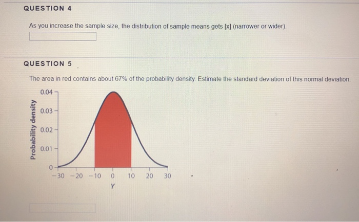 Solved QUESTION 4 As you increase the sample size, the | Chegg.com
