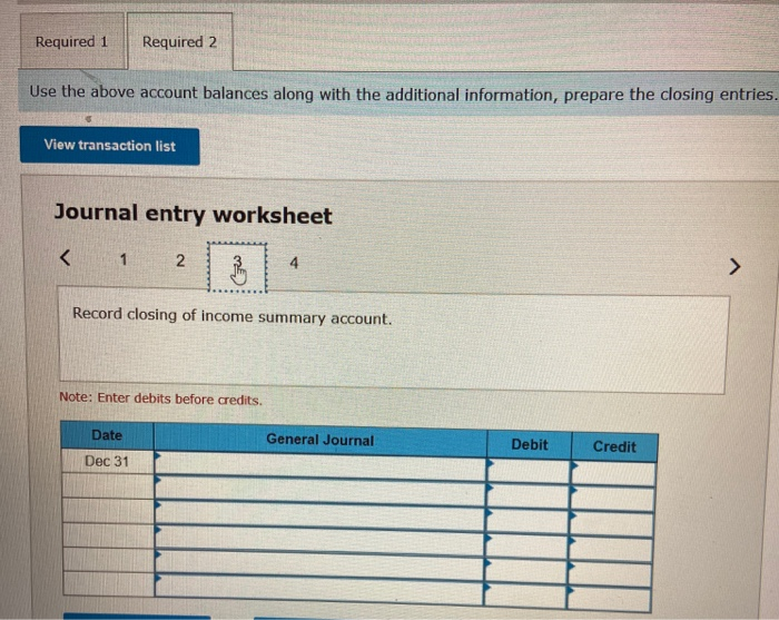 Solved The following list includes selected permanent | Chegg.com