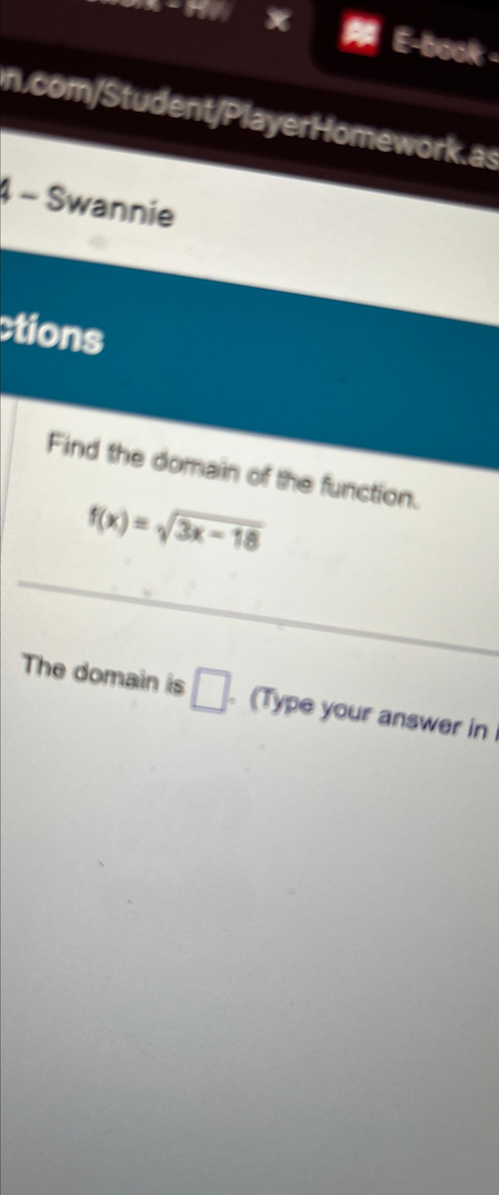 Solved hocm/Student/PlayerHomework.as4- ﻿SwannieationsFind | Chegg.com