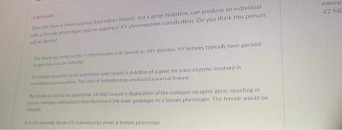 Intersexed Maria Jose Martinez Patino was a Spanish | Chegg.com