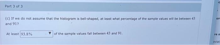 Solved he following TI-84 Plus display presents some sample | Chegg.com