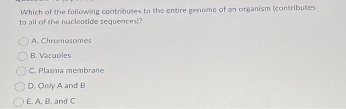 Solved Which of the following contributes to the entire | Chegg.com Solved Which of the following contributes to the entire | Chegg.com