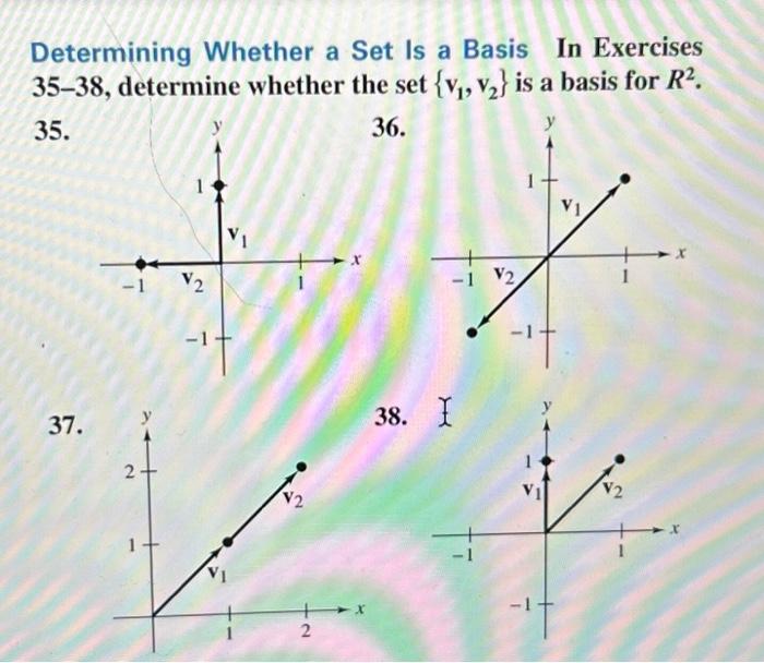 Solved Explaining Why a Set Is Not a Basis In Exercises | Chegg.com