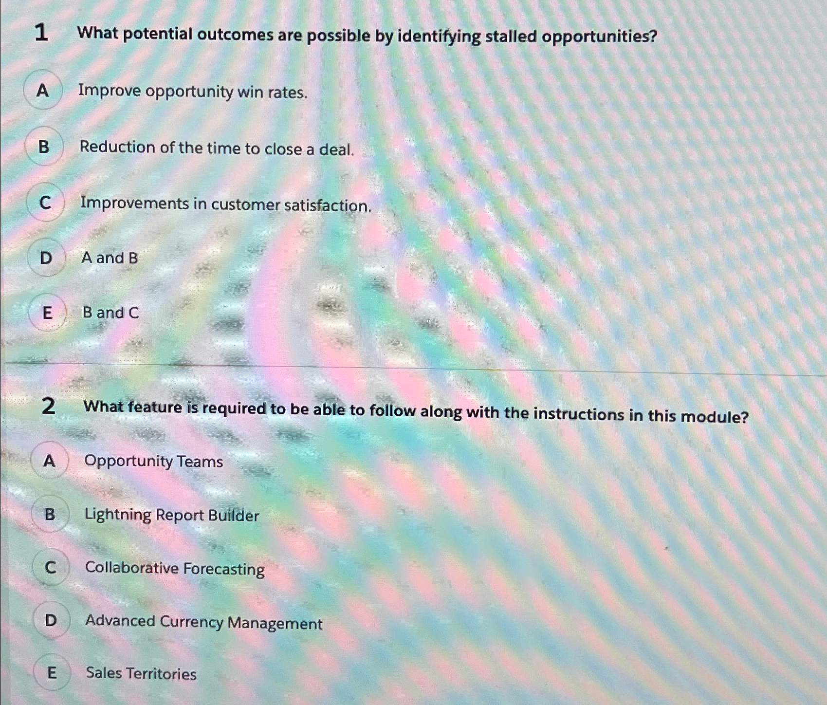 Solved 1What potential outcomes are possible by identifying | Chegg.com