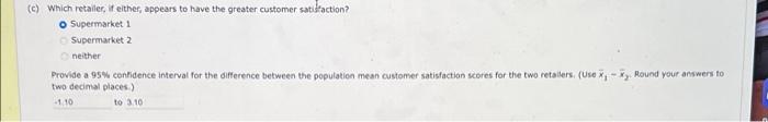 Solved A Consumer Product Testing Organization Uses A Survey
