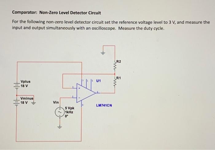 Inverting Amplifier Circuit For the following | Chegg.com