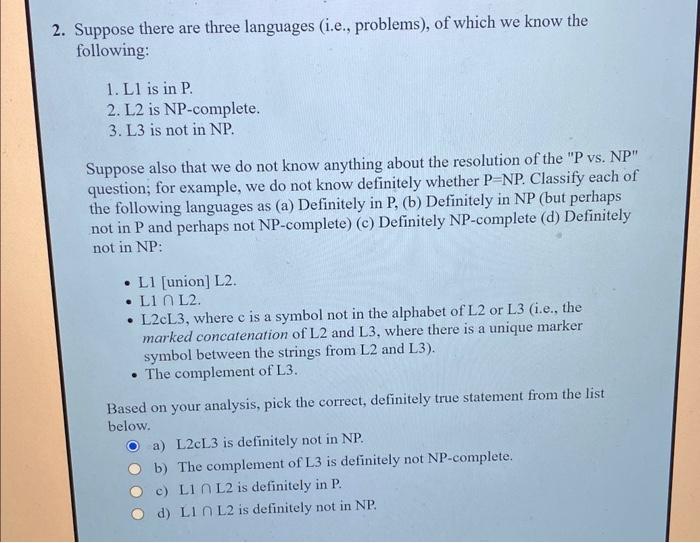 Solved Only answer if you are 100% sure(Just tell me the | Chegg.com