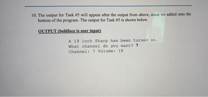 Solved Television Class Name Attributes or fields Methods | Chegg.com