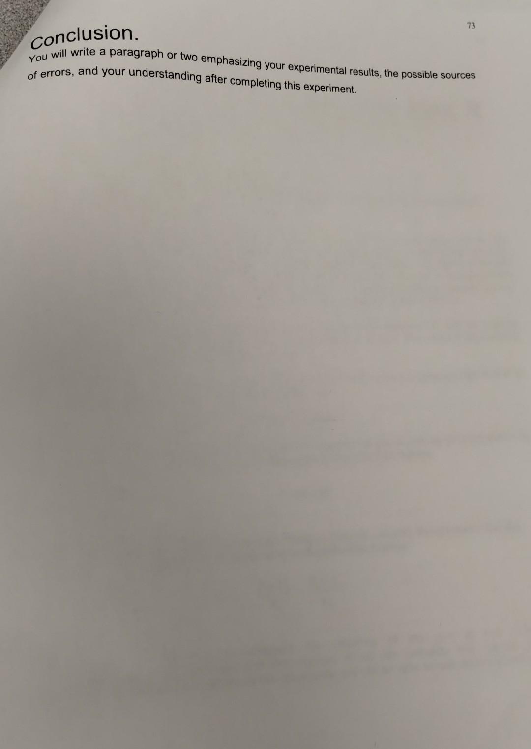 Solved Experiment 5. Determination of Gas Constant, | Chegg.com