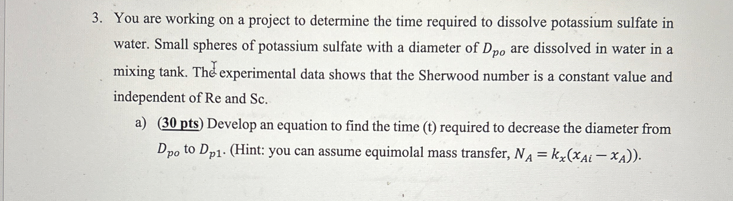 Solved You are working on a project to determine the time | Chegg.com
