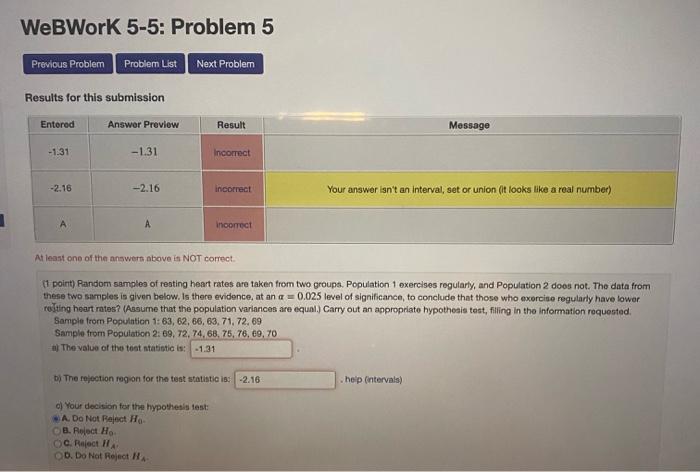 Solved WeBWork 5-5: Problem 5 Previous Problem Problem List | Chegg.com Solved WeBWork 5-5: Problem 5 Previous Problem Problem List | Chegg.com