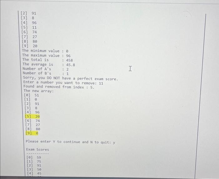 Solved Chapter 7 Program 1: StatsArray.java ( 20 points) | Chegg.com
