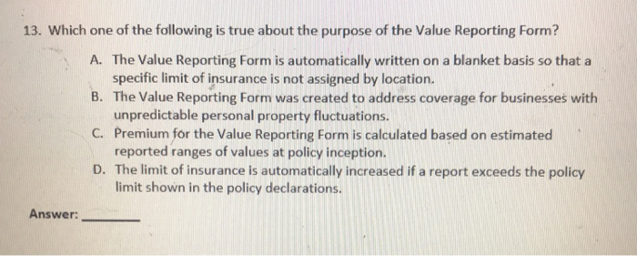 Solved 13. Which one of the following is true about the | Chegg.com