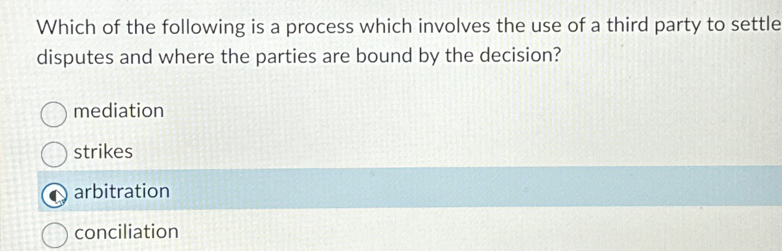 Solved Which of the following is a process which involves | Chegg.com