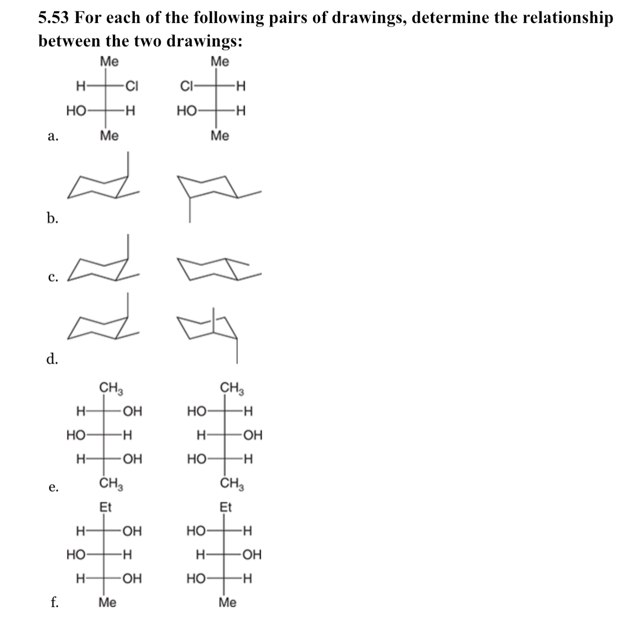 Solved For each of the following pairs of drawings, | Chegg.com