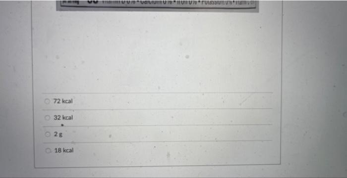 Solved How many kcal of energy is provided by carbohydrates | Chegg.com