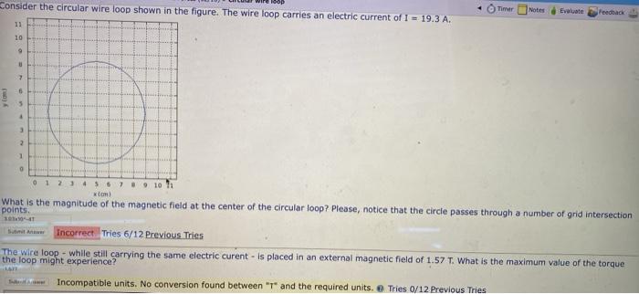 Solved Consider the circular wire loop shown in the figure. | Chegg.com