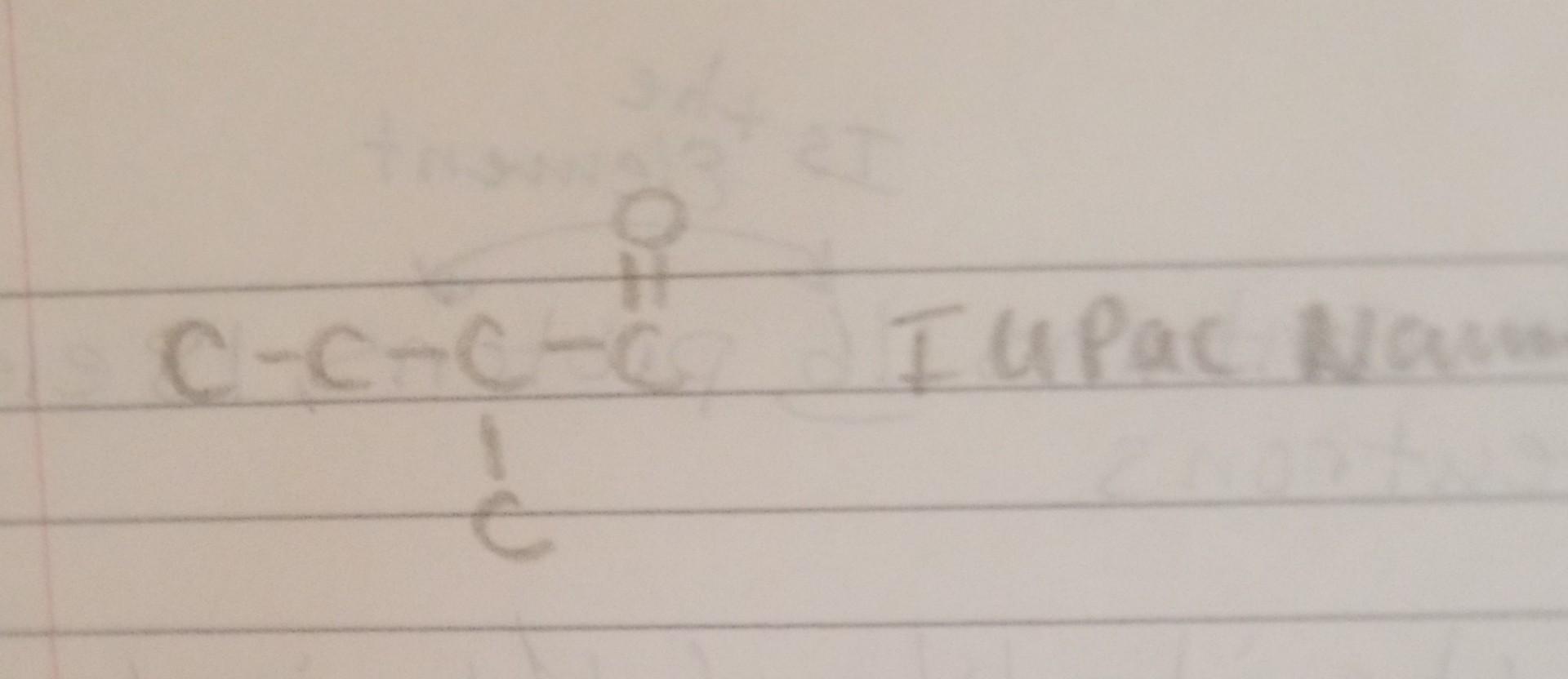 Solved 요 c-c-c- I upac Nam C | Chegg.com