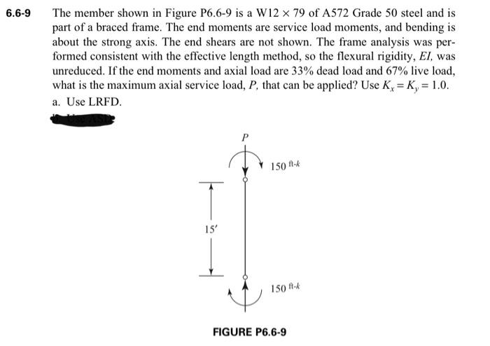 Solved For each of the problems below, use Part (AISC | Chegg.com