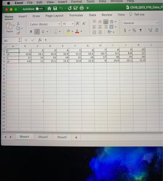 Solved 2 Exercise 18-3 Algo 10 points The accompanying data | Chegg.com