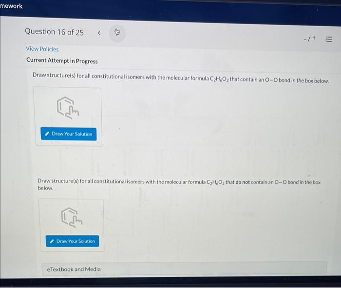 Solved Draw structure(s) for all constitutional isomers with | Chegg.com