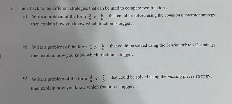 Solved Think back to the different strategies that can be | Chegg.com
