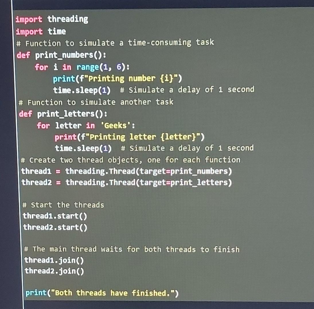 Solved When writing a Thread-based concurrency program in | Chegg.com