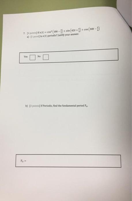 Solved 7. [4 point ] H | Chegg.com