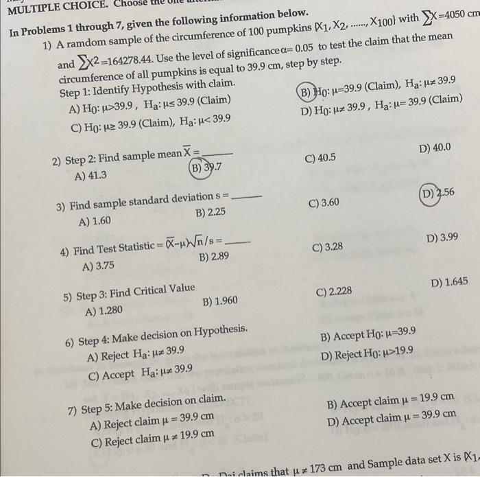 Solved roblems 1 through 7 , given the following information | Chegg.com Solved roblems 1 through 7 , given the following information | Chegg.com