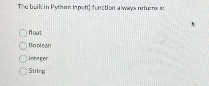 Solved The Built In Python Input Function Always Returns 3929