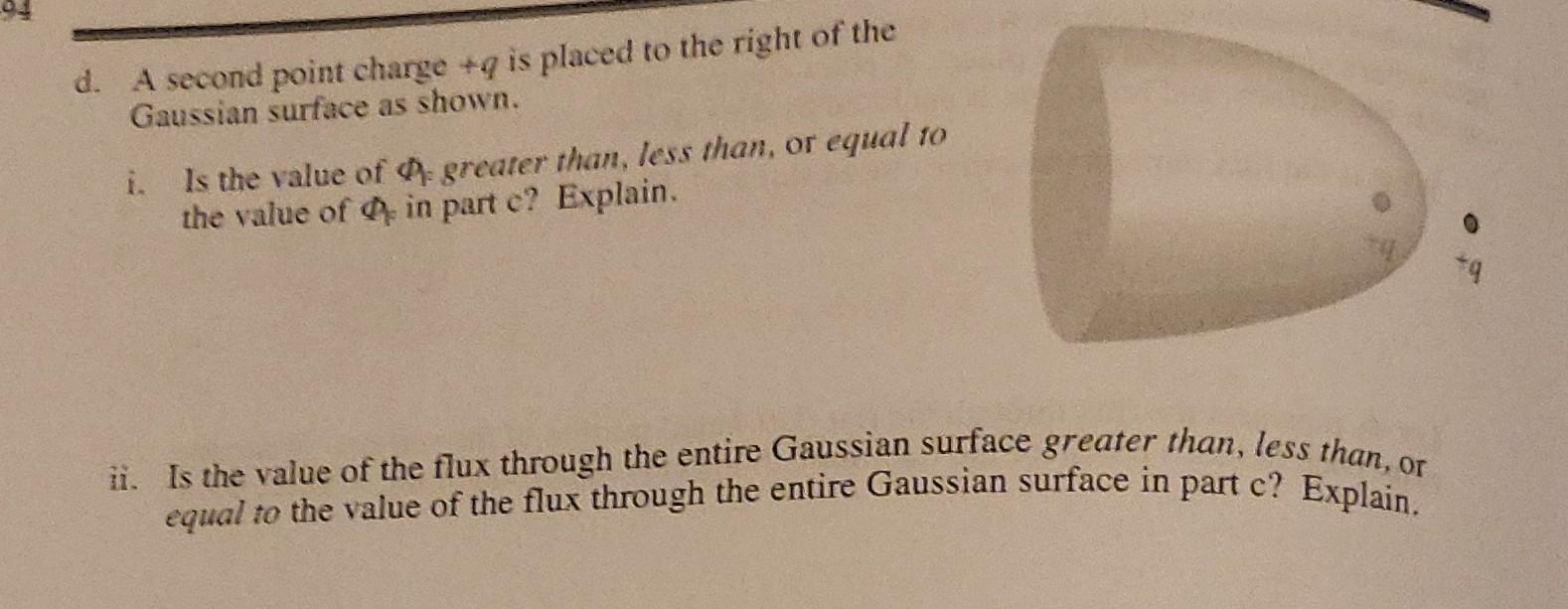 Solved Suppose that the curved portion of the Gaussian | Chegg.com