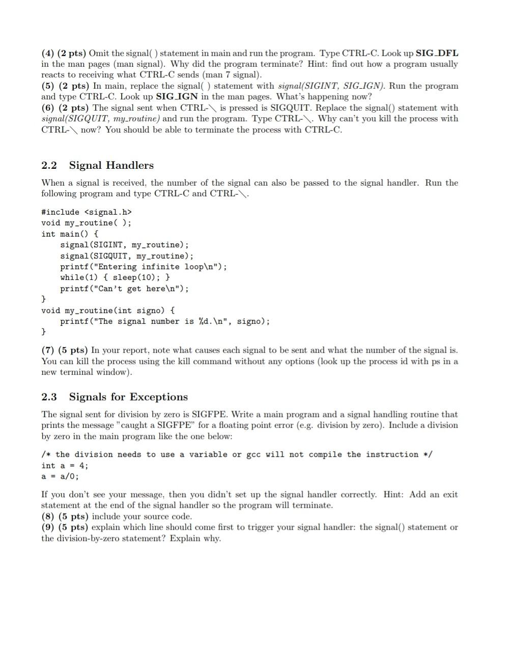 Solved 0107451 Laboratory 4.1: Inter-Process Communication | Chegg.com
