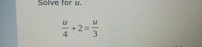 Solved u4+2=u3 | Chegg.com