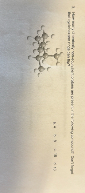 Solved How many chemically non-equivalent protons are | Chegg.com