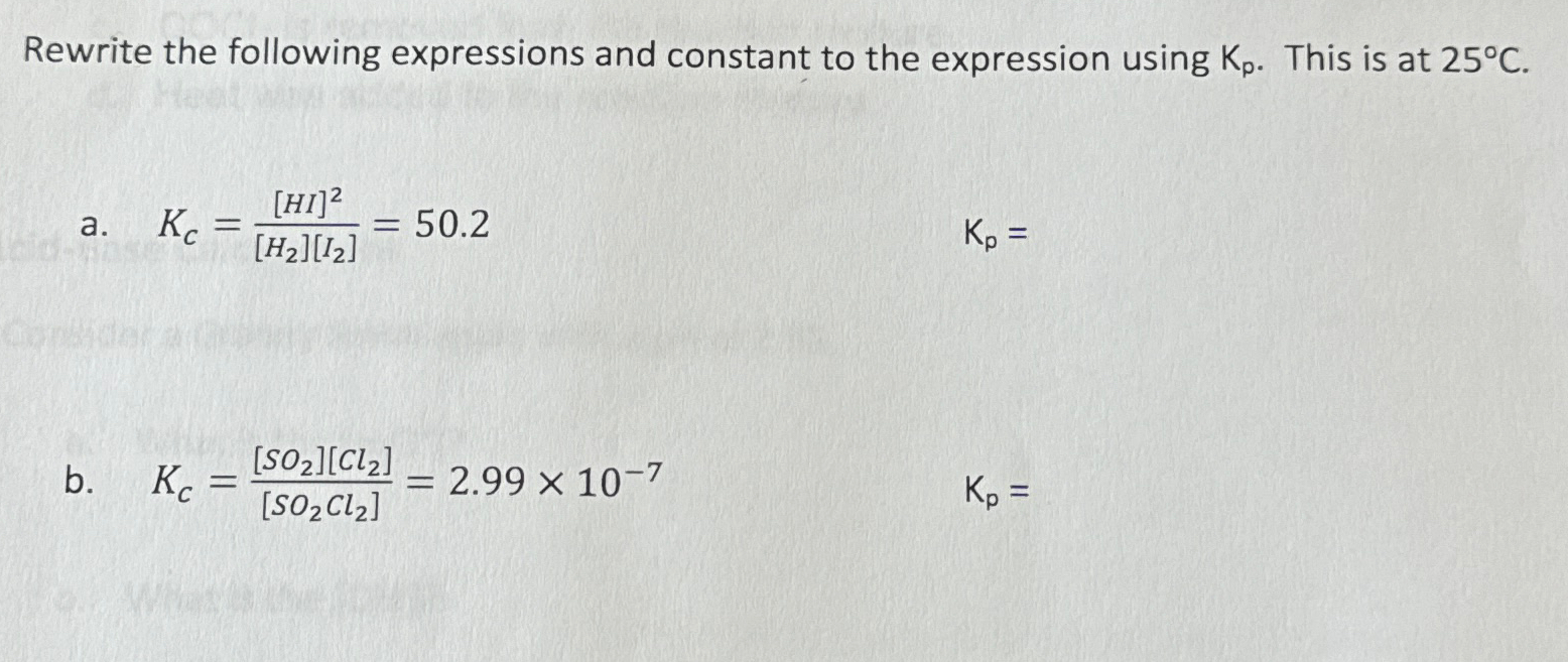 Solved Rewrite the following expressions and constant to the | Chegg.com