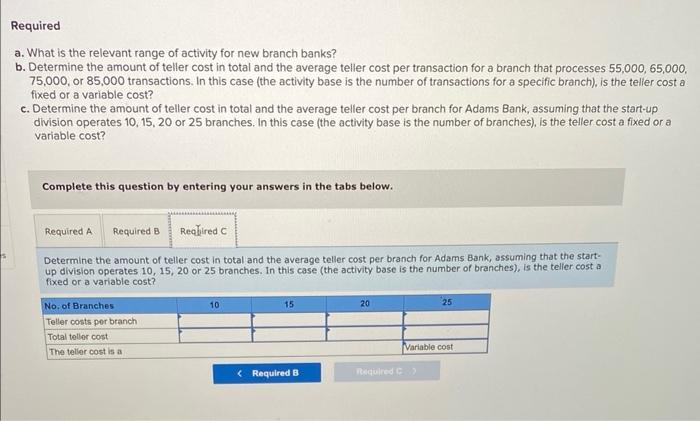Solved Problem 11-23A (Algo) Context-sensitive nature of | Chegg.com