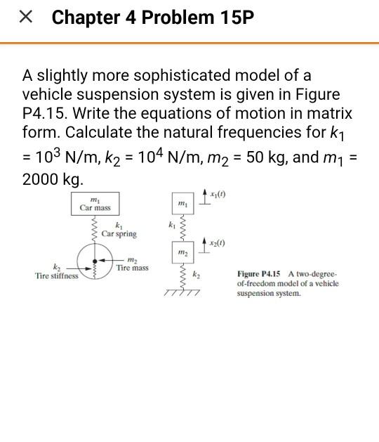 Solved X Chapter 4 Problem 15P A slightly more sophisticated | Chegg.com