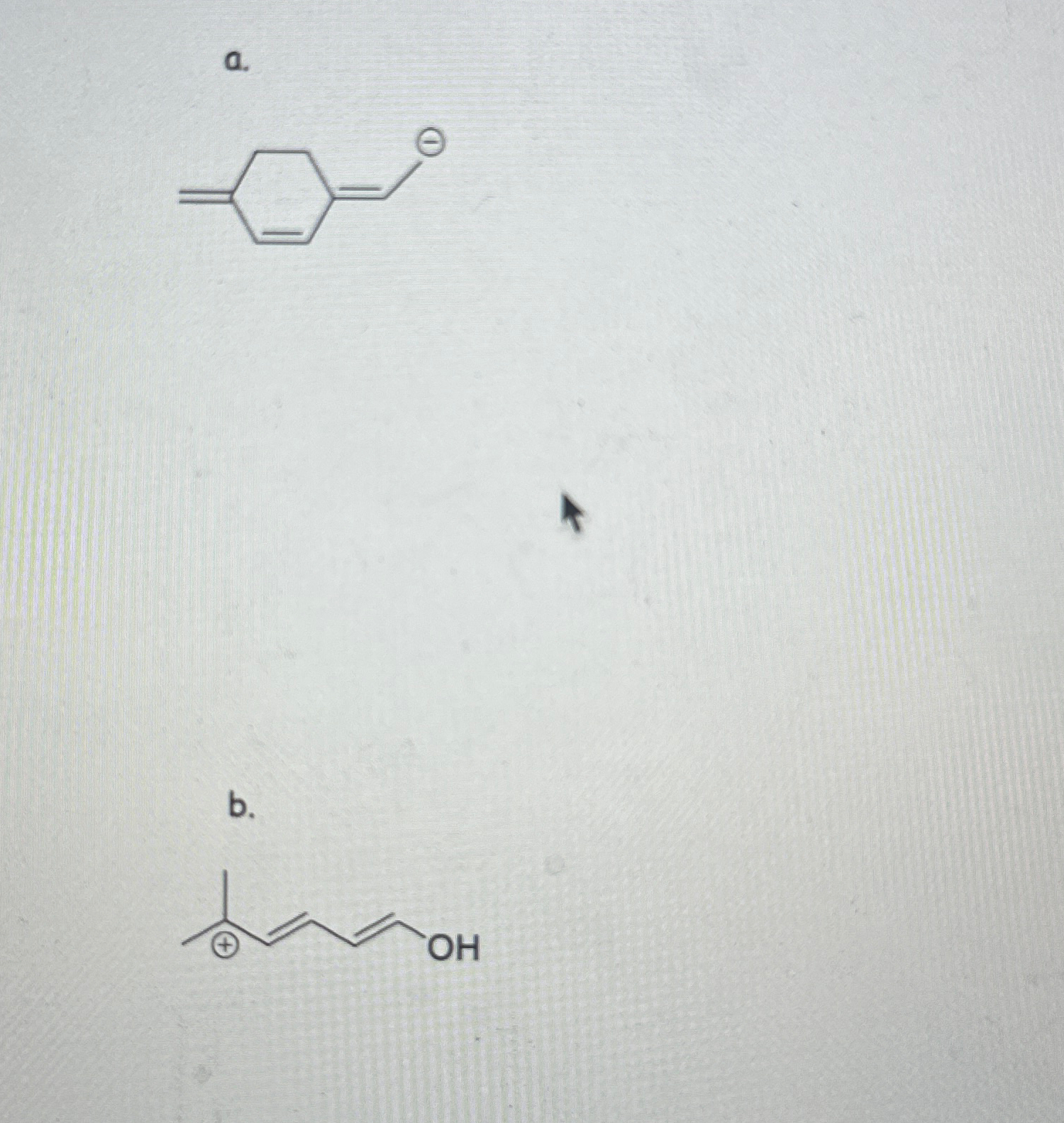 Solved Draw all resonance structures for the carbocation | Chegg.com