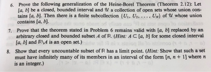 Solved 6. Prove the following generalization of the | Chegg.com