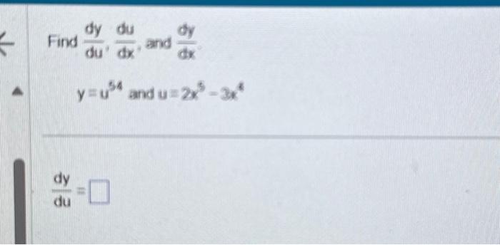 Solved Find dtdy for each pair of functions. y=x2−8x,x=t2+1 | Chegg.com