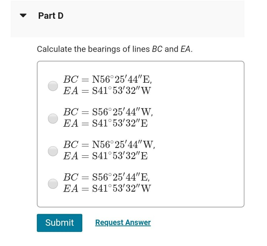 Solved Using the compass (Bowditch) rule, adjust the | Chegg.com