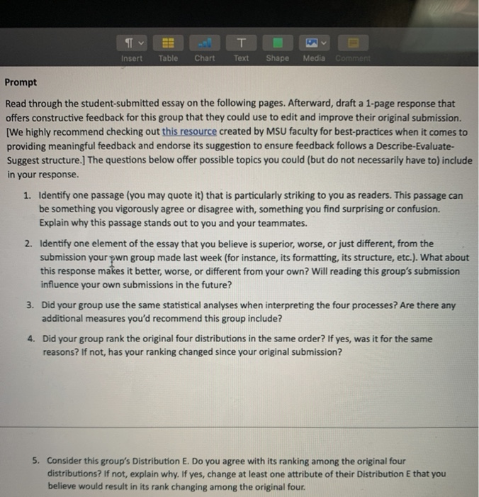 TT T T Text Insert Table Chart Shape Media Commen | Chegg.com